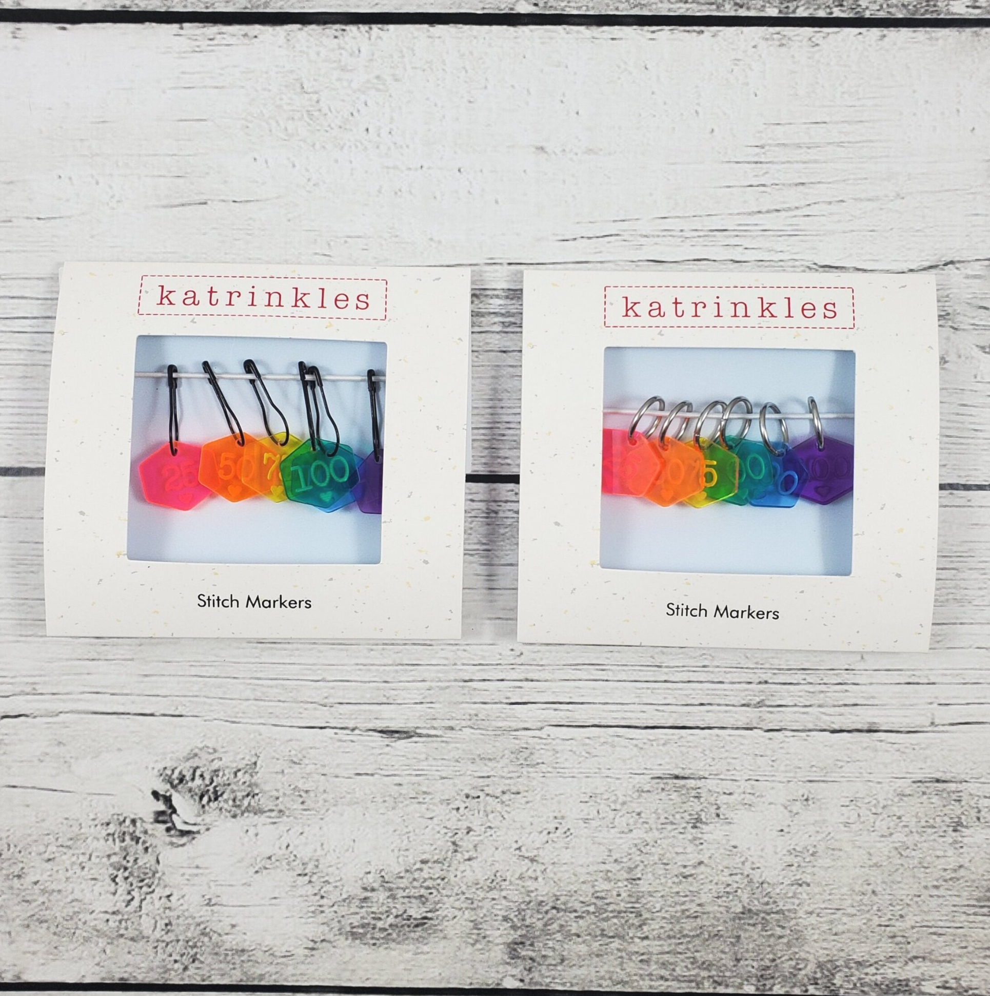 Rainbow Cast On Counting Number Stitch Marker Set – Stitches of Erie